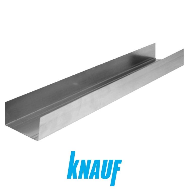 Pertvarų profilis UW 100 x 40 x 3000 mm KNAUF | Viskas namams